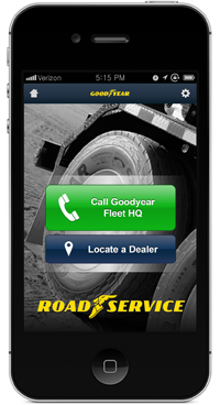 Goodyear rolls out roadside service mobile app | FleetOwner
