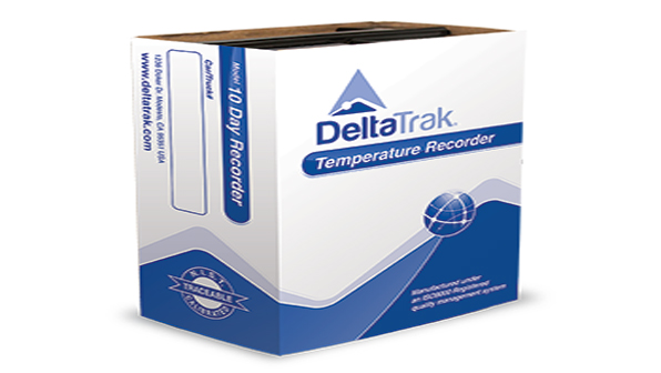 In-Transit Temperature Recorder has vented case for air circulation ...