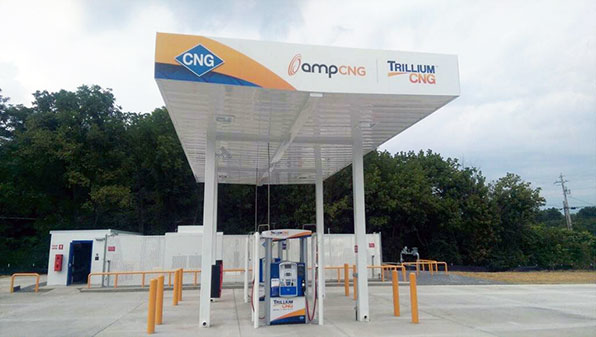 amp Trillium opens CNG fuel station at Tennessee site | FleetOwner