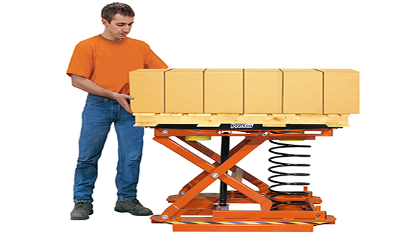 Presto P3 Spring Level Loader automatically raises and lowers loads ...