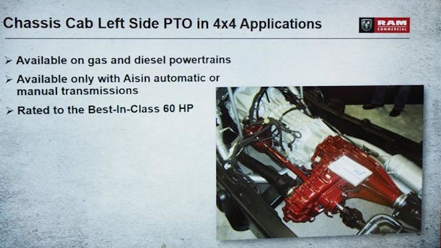 Ram Truck: Chassis Cab trucks offer most PTO options | FleetOwner