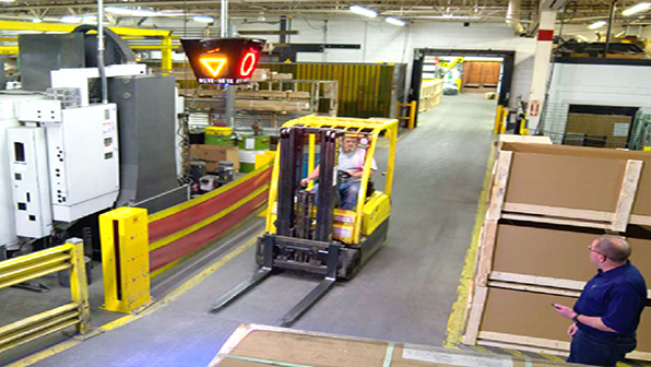 Safe-T-Signal system alerts facility workers to approaching traffic ...