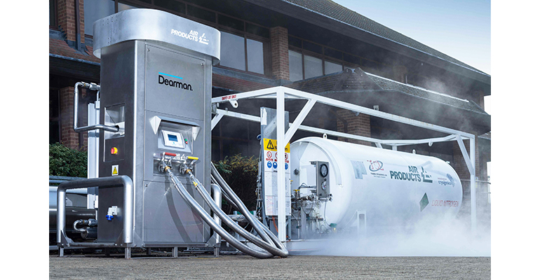 Dearman unveils new liquid nitrogen refueler for TRUs | FleetOwner