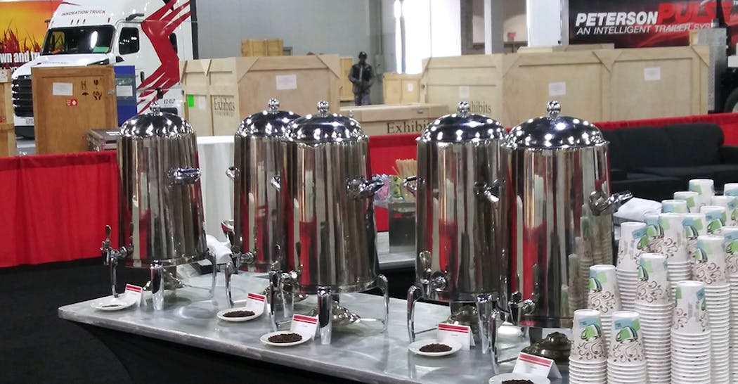 Pre-TMC: Starting the big trucking show takes planning and precision ...