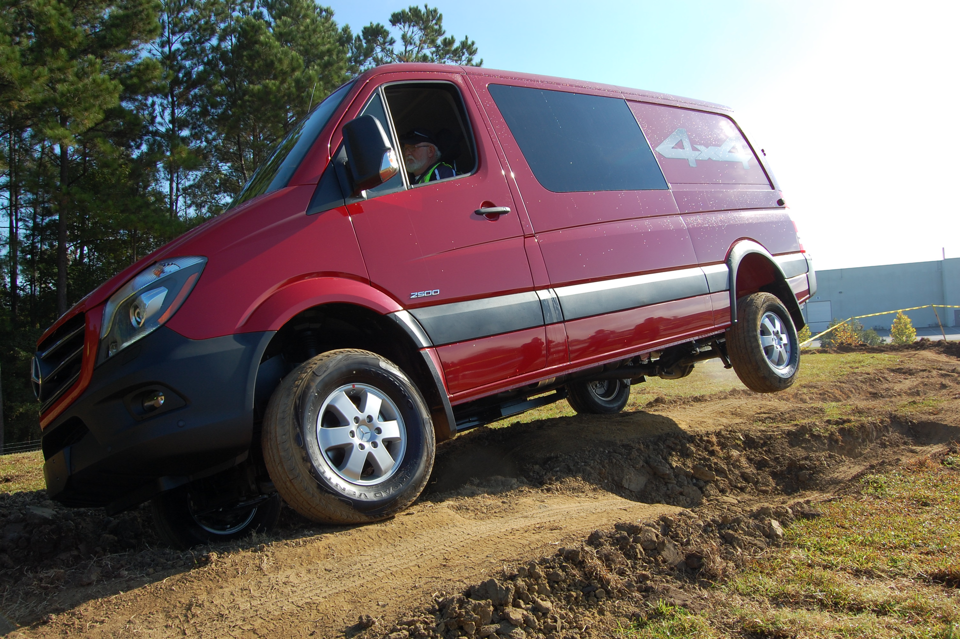 Sprinter 4x4 off-road testing | FleetOwner