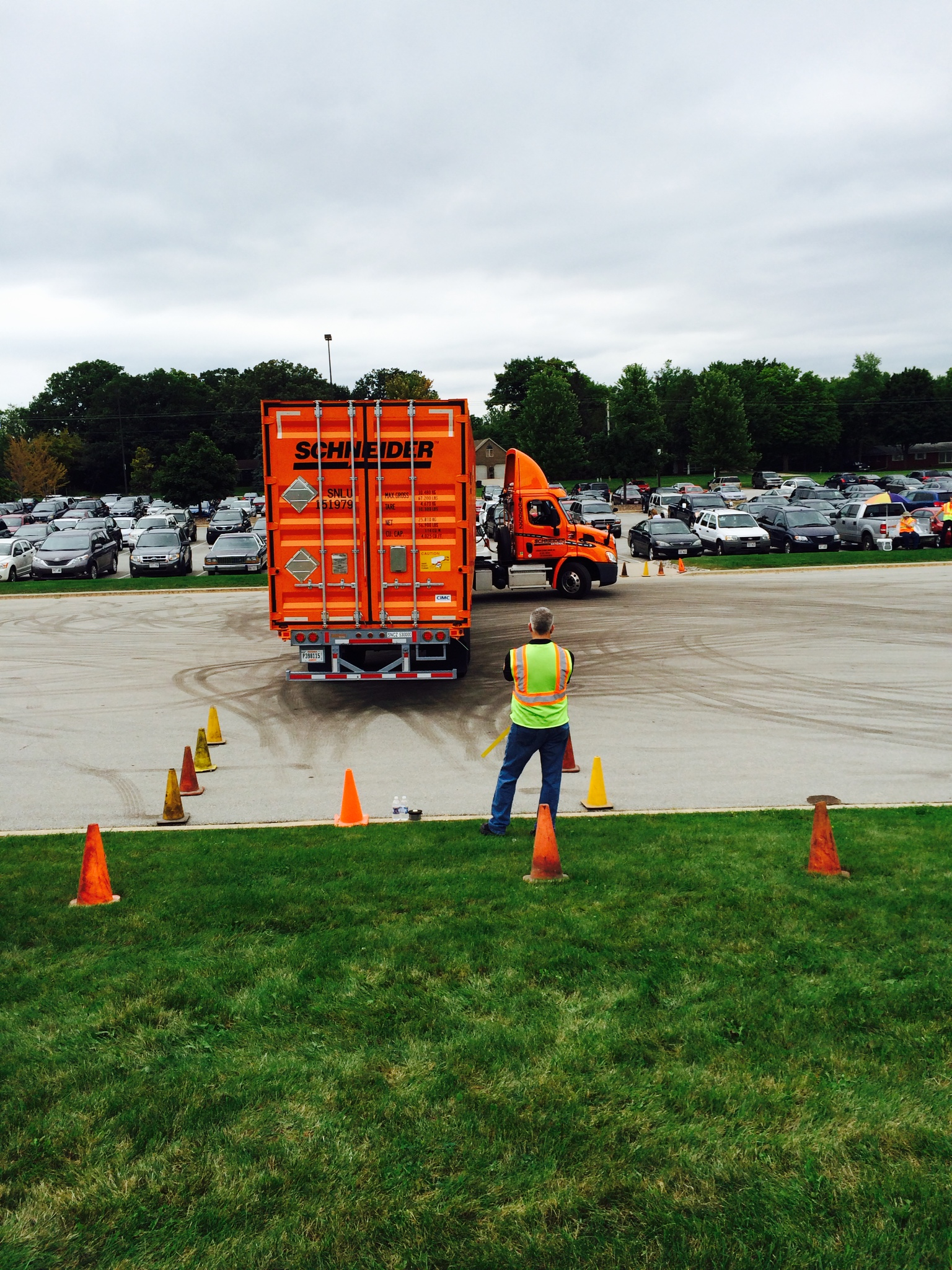 Schneider safety rodeo rewards careful drivers | FleetOwner