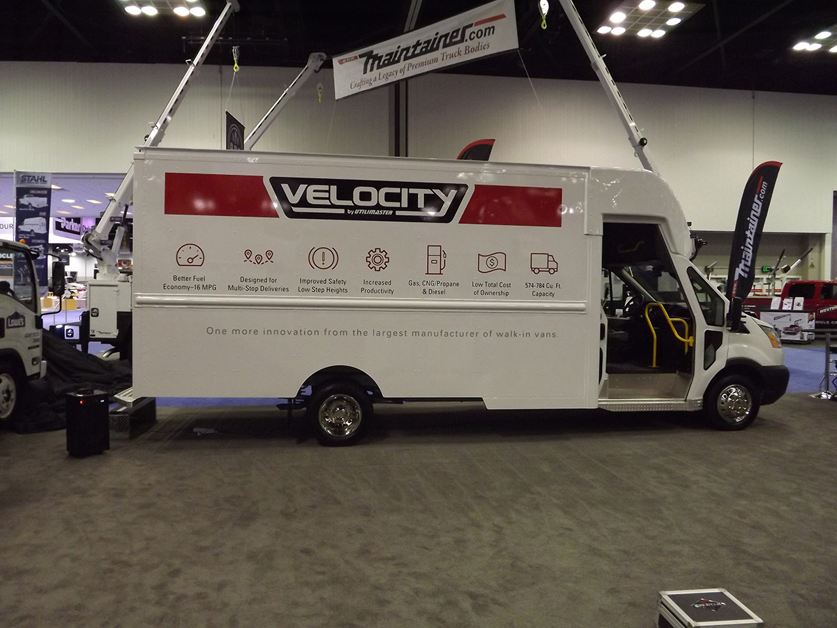 Utilimaster takes a step up with low-entry Velocity platform | FleetOwner