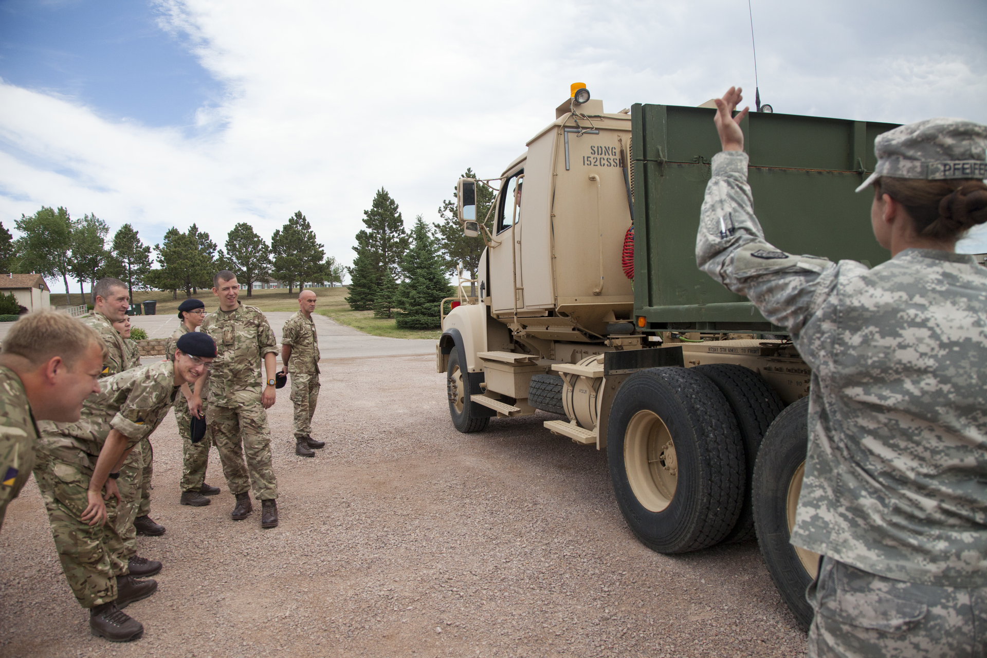 Training Multinational Military Truck Drivers | FleetOwner