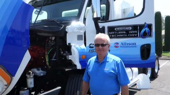 Cascadia 113 natural gas tractor | FleetOwner