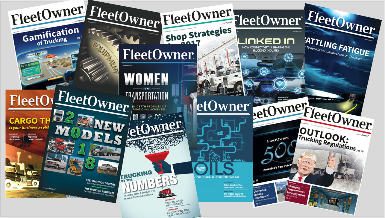 Fleet Owner Magazine's Digital Editions | FleetOwner