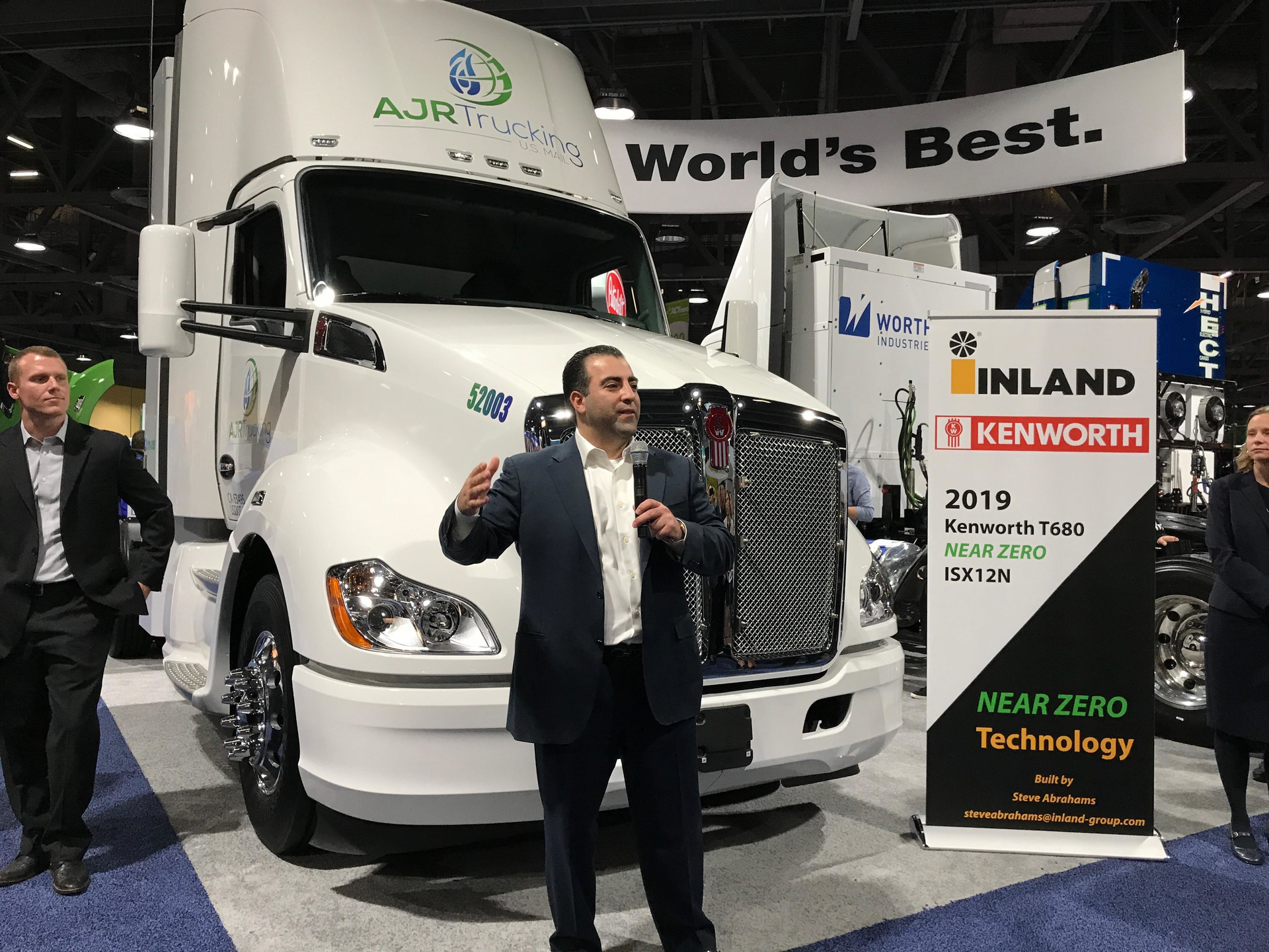 AJR gets first truck with new Cummins Westport engine; Kenworth shows ...
