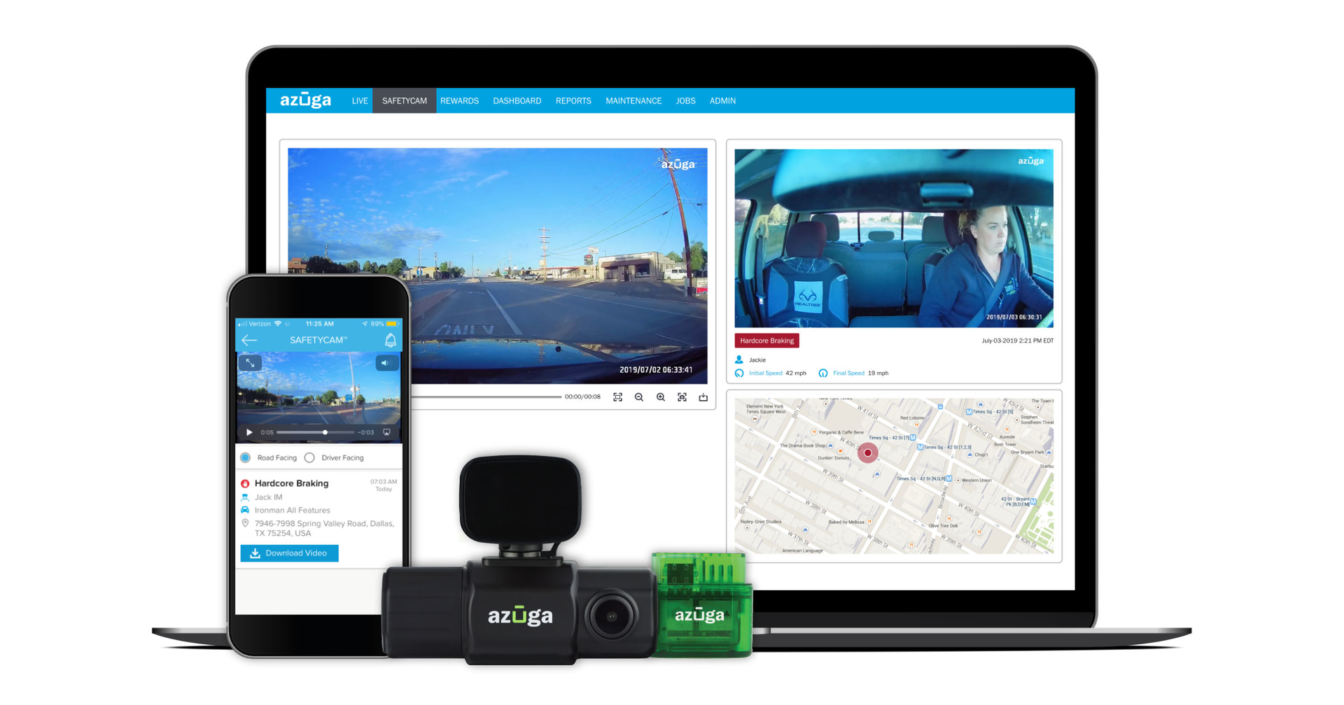 Azuga launches SafetyCam | FleetOwner