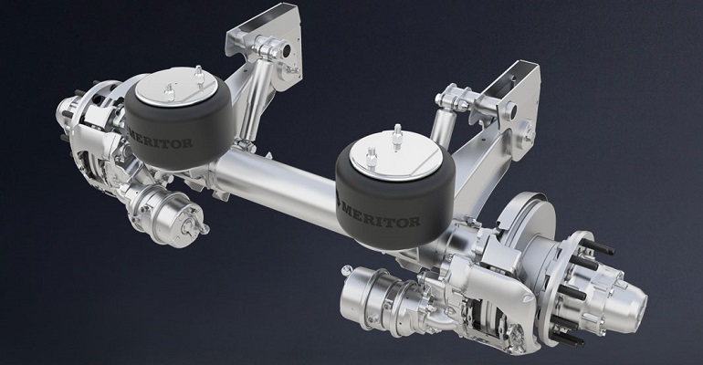 Meritor unveils lightweight suspension for tankers, flatbeds | FleetOwner