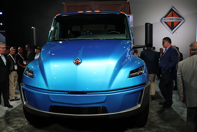 Navistar showcases truck with EV ecosystem | FleetOwner