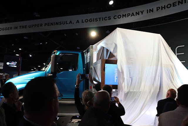 Navistar showcases truck with EV ecosystem | FleetOwner