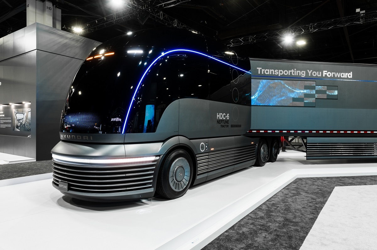 Hyundai rolls into US truck market with NEPTUNE fuel cell concept ...
