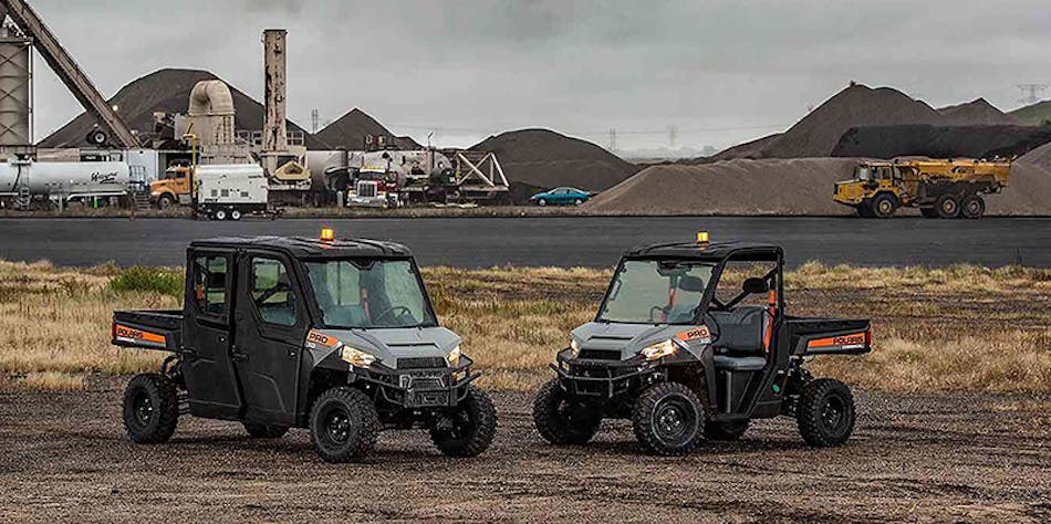 Polaris gas-powered utility trucks haul up to one-ton payload, tow ...