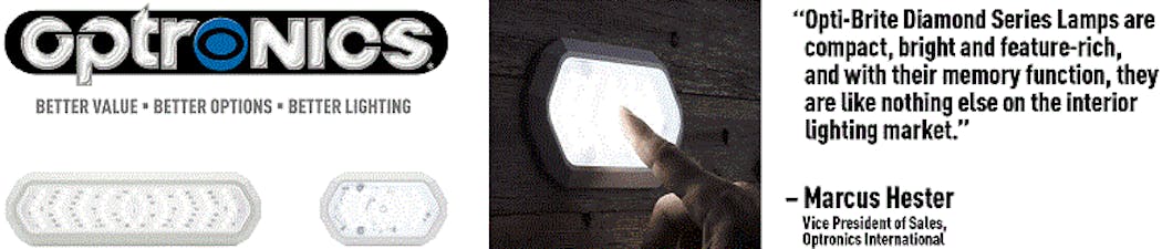 Optronics introduces Opti-Brite Diamond Series LED lamps | FleetOwner