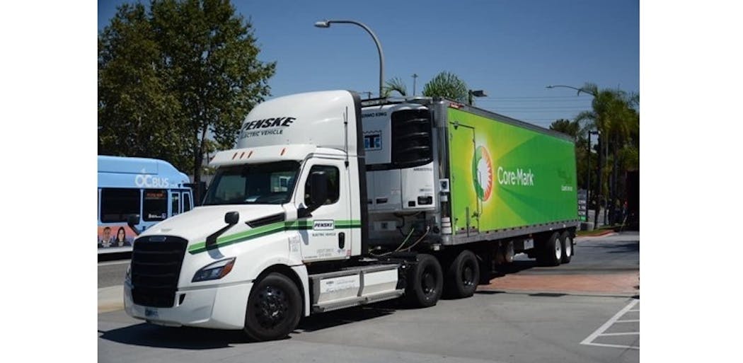 Core-Mark deploys eCascadia | FleetOwner
