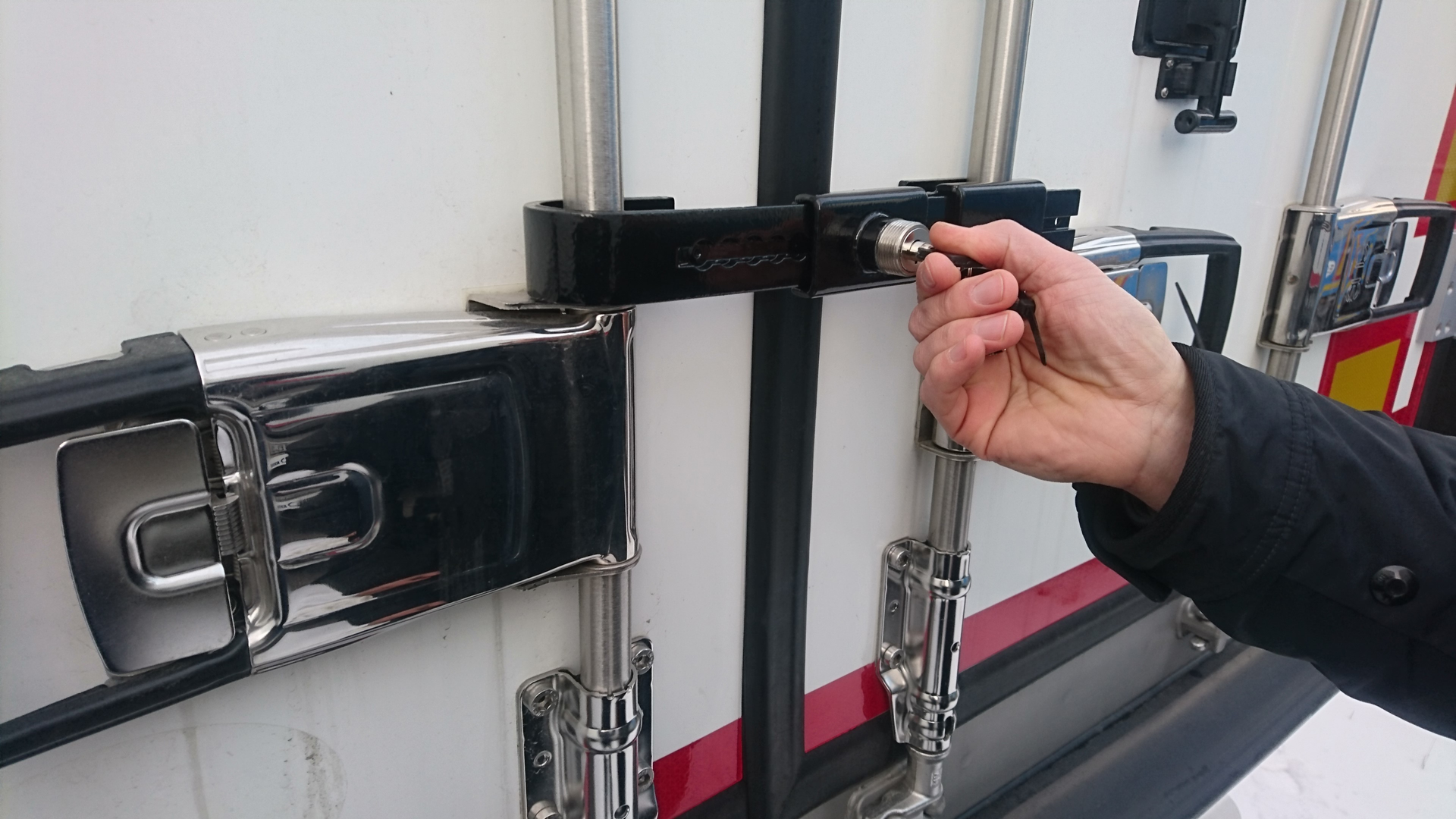 High Security Trailer Door Locks