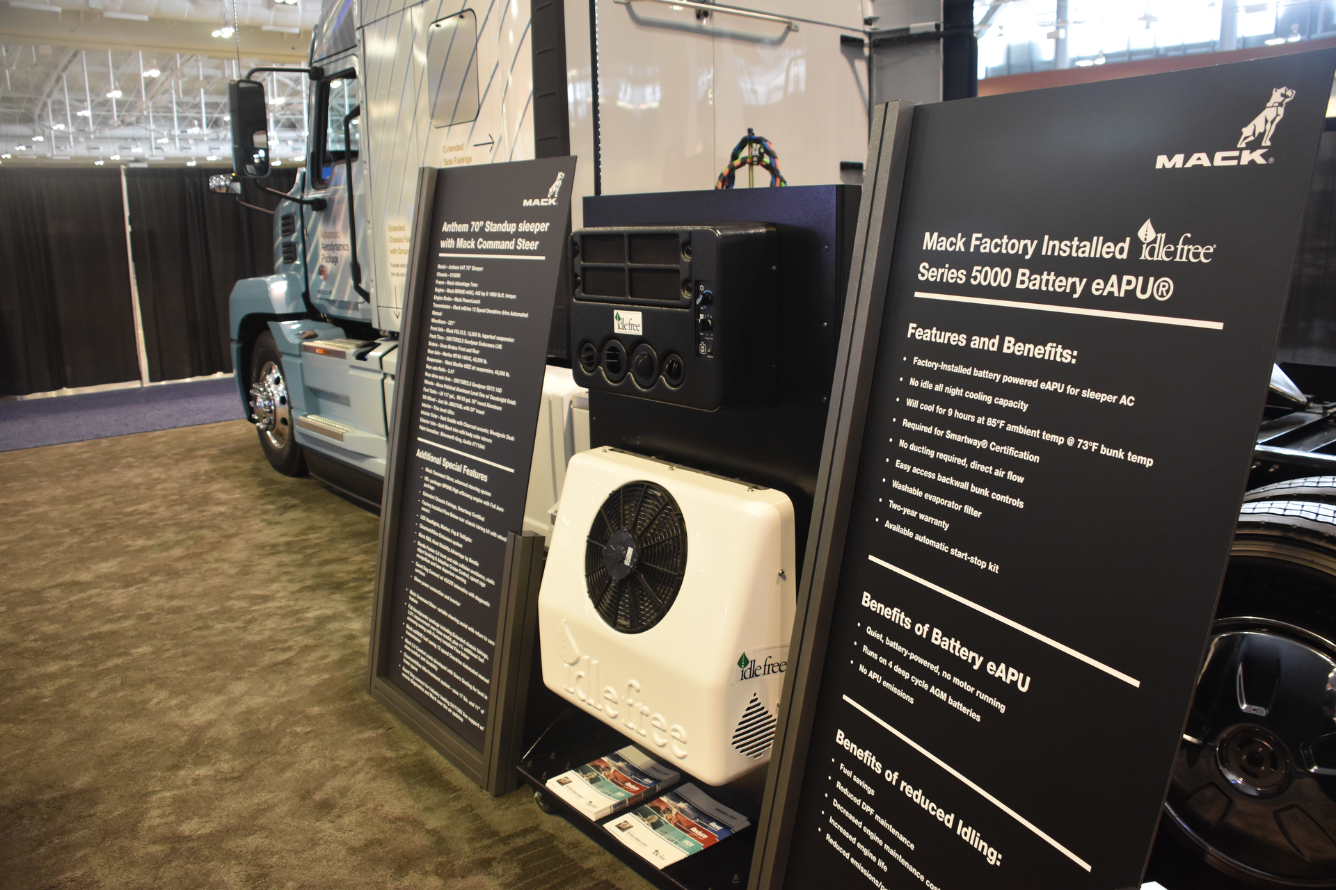 Mack to offer factory-installed electric APU on Anthem sleepers ...