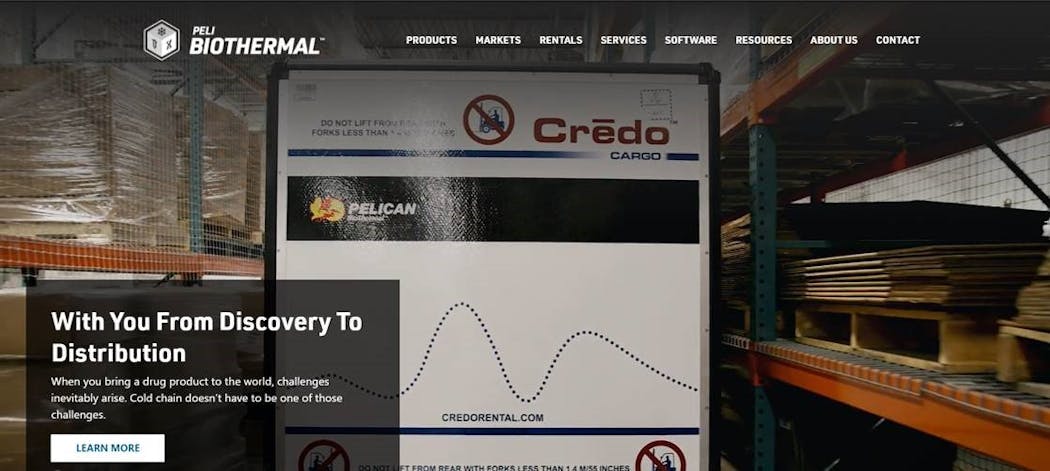 Peli BioThermal relocates U.S. headquarters, updates website | FleetOwner