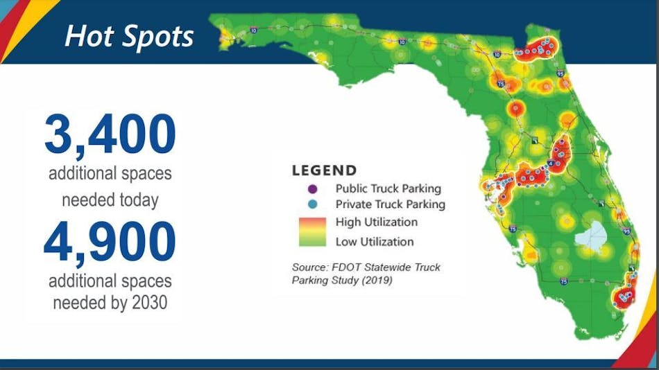 Industry still behind in race for enough truck parking spaces | FleetOwner