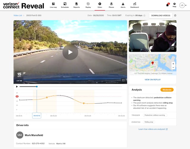 Verizon Connect adds more AI to fleet dashcams | FleetOwner