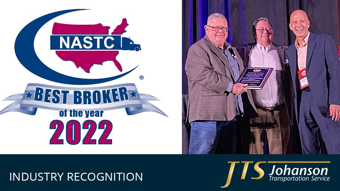 Johanson Transportation Service wins NASTC Broker of the Year honor ...