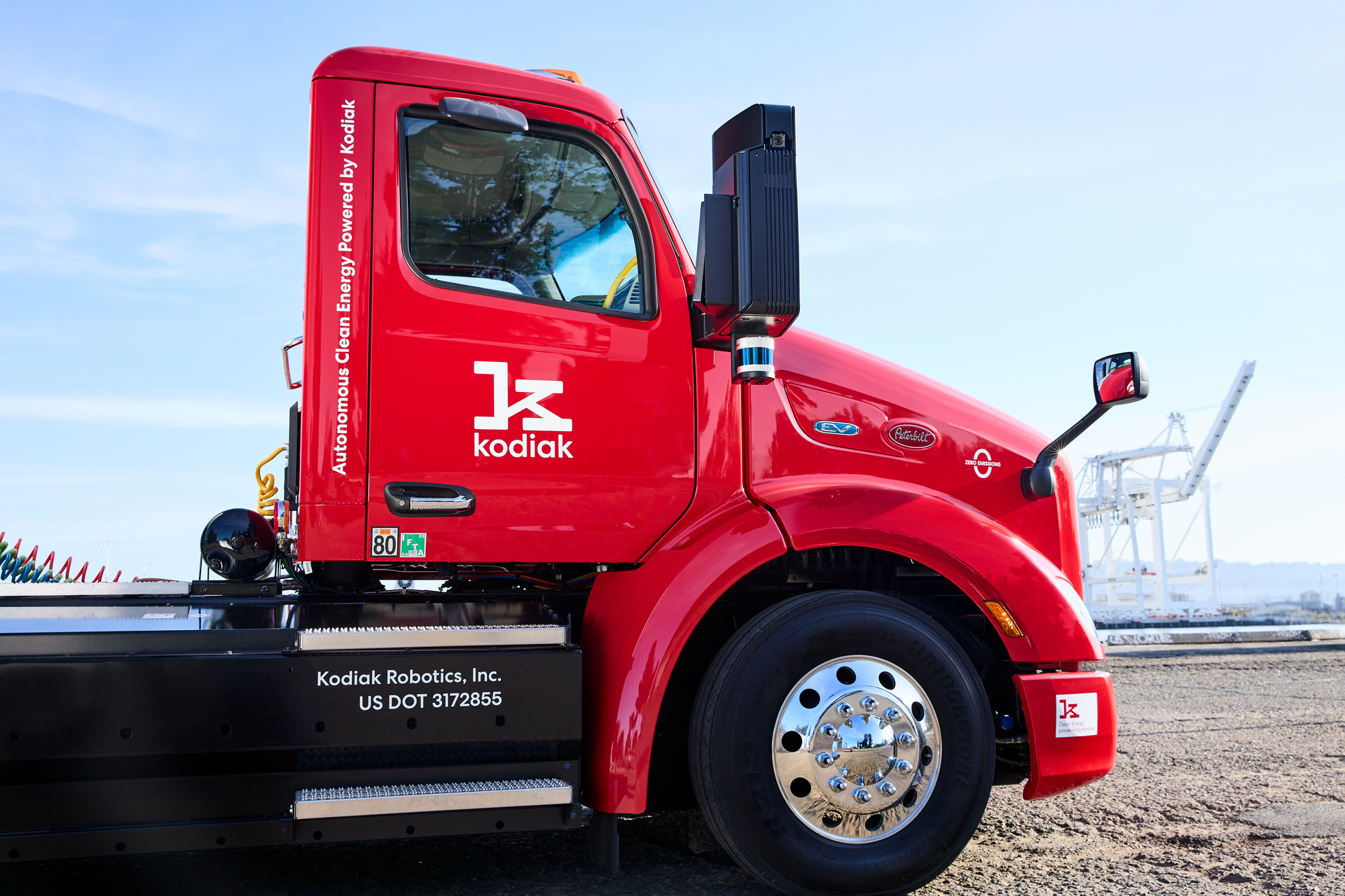 Kodiak turns Class 8 EV into self-driving truck | FleetOwner