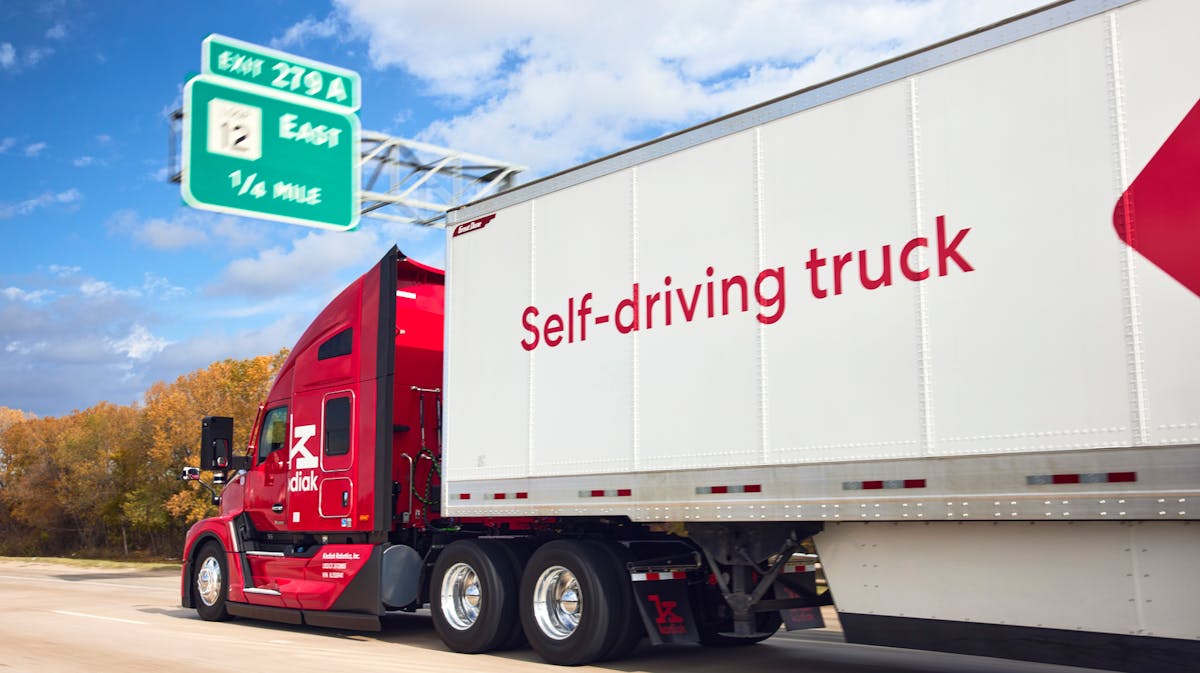 Loadsmith orders 800 Kodiak self-driving trucks | FleetOwner
