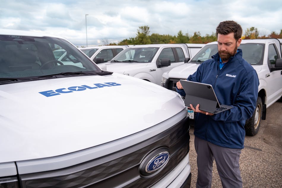 Ecolab to electrify fleet with Ford Pro | FleetOwner