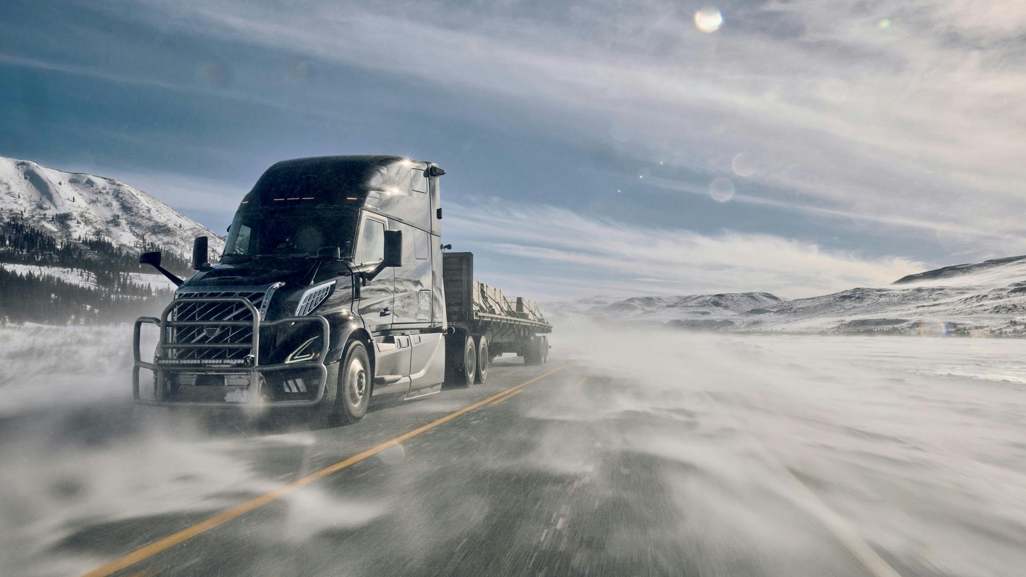 Volvo Trucks tests new VNL's durability in arctic conditions | FleetOwner
